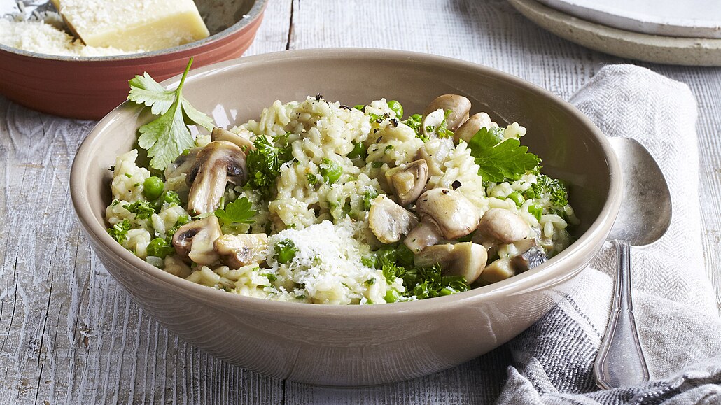 Rizoto se žampiony – Recepty iDNES.cz