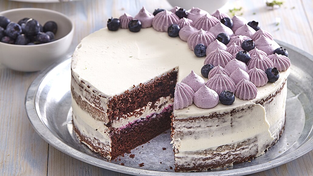 Letní borůvkový dort – Recepty iDNES.cz