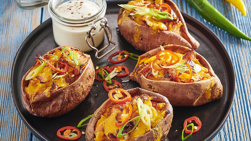 Plněné batáty – Recepty iDNES.cz