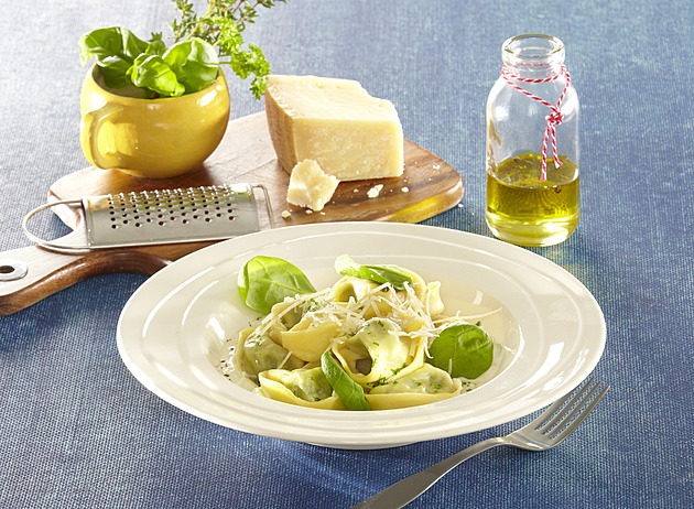Fotogalerie: Tortellini plněné bylinkami