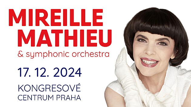 První dáma šansonu Mireille Mathieu se vrací. Přednostní vstupenky na ...