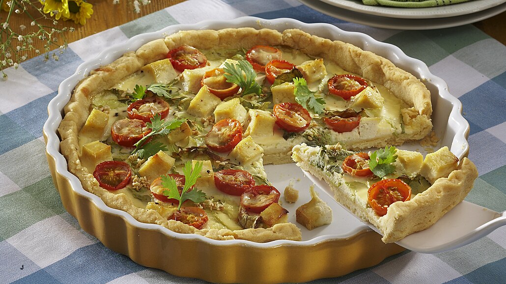 Slaný koláč s čínským zelím – Recepty iDNES.cz