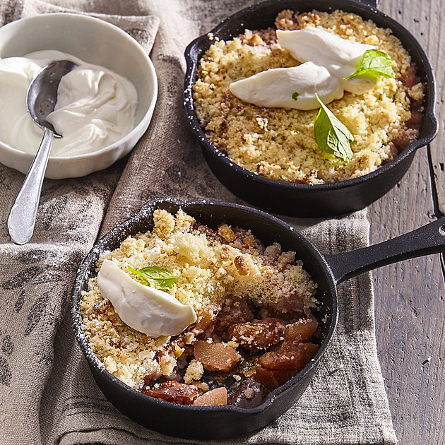 Fotogalerie: Švestkový crumble