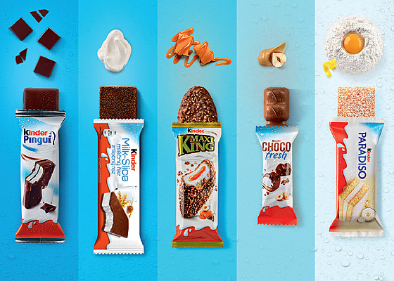Užijte si léto s chlazenými tyčinkami Kinder - iDNES.cz
