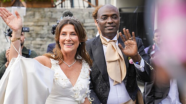 Princezna Martha Louise a šaman Durek Verrett se vzali - iDNES.cz