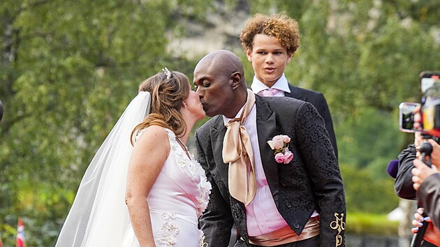 Princezna Martha Louise a šaman Durek Verrett se vzali - iDNES.cz