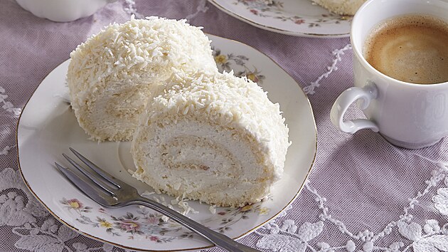 Kokosová roláda – Recepty iDNES.cz