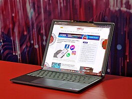 Lenovo ThinkBook Plus Gen6 je první notebook se zásuvným rollable ...