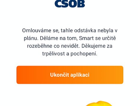 ČSOB měla neplánovanou odstávku. Nefungovalo internetové a mobilní ...
