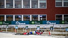 Biatlonista Petr Hák získal bronz ve sprintu na juniorském MS - iDNES.cz