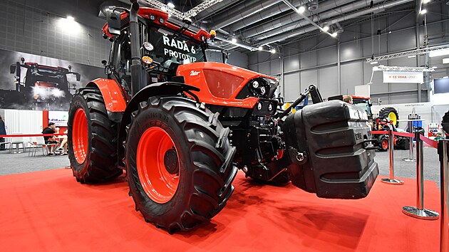 Zetor Řada 6: nový traktor se bude vyrábět v Brně - iDNES.cz