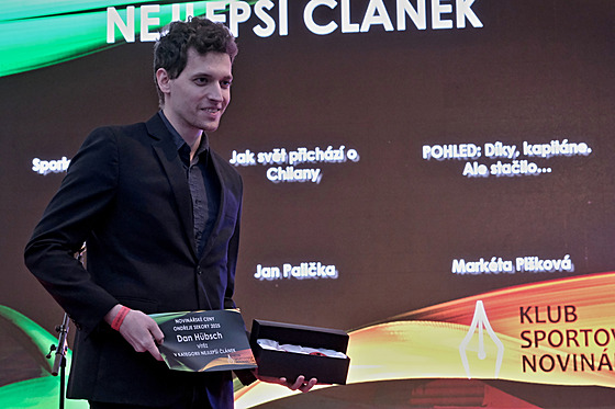 Ocenění pro iDNES.cz. Texty Dana Hübsche uspěly díky přesahu za hranice ...