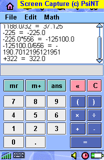 Sony Ericsson P800: FlexiCalc & SciCalc - iDNES.cz
