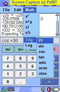 Sony Ericsson P800: FlexiCalc & SciCalc - iDNES.cz