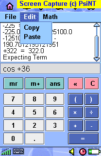 Sony Ericsson P800: FlexiCalc & SciCalc - iDNES.cz