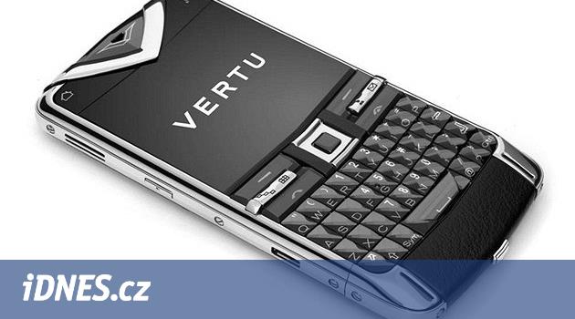 Vertu překvapilo smartphonem pro milionáře s QWERTY klávesnicí - iDNES.cz