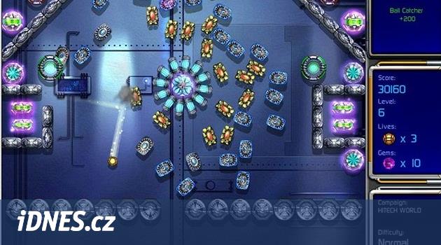 Hyperballoid 2: Time Rider - Arkanoid je nesmrtelný - iDNES.cz