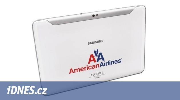 American Airlines nakoupí 6 000 tabletů. Užijí si je jen v první třídě ...