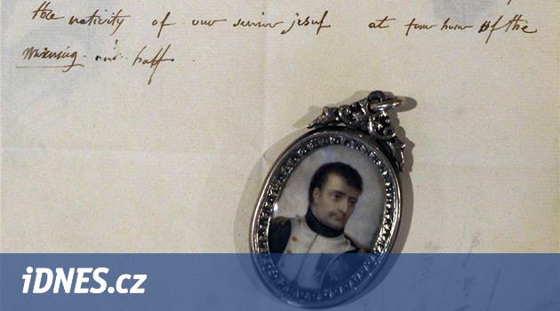 Mám dost spánku, psal Napoleon anglicky. Dopis se prodal za osm milionů ...