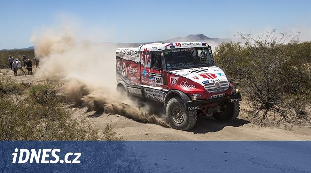 Loprais vyhrál na Dakaru desátou etapu, mezi kamiony je celkově čtvrtý - iDNES.cz