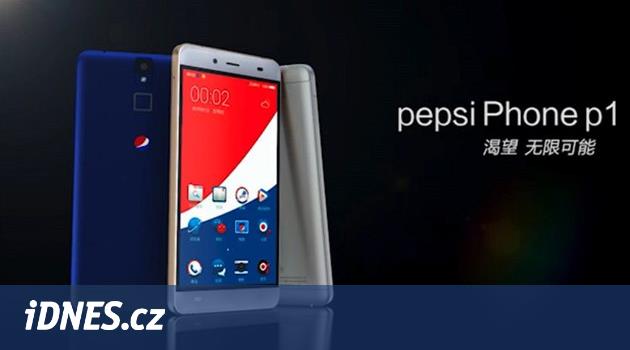 Pepsi Phone P1 je reálný. Slušně vybavený kovový smartphone za hubičku ...