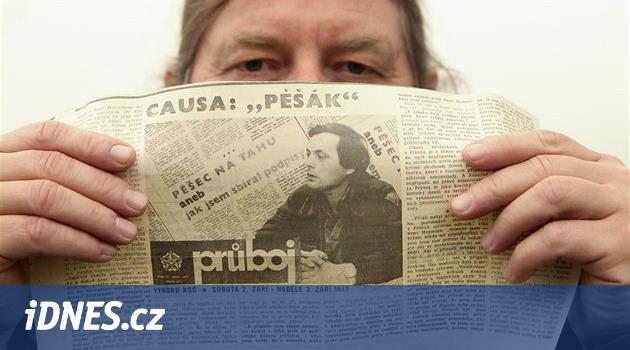 Chartista Matoušek se vzepřel totalitě. Glejt o tom dostal 24 let po ...