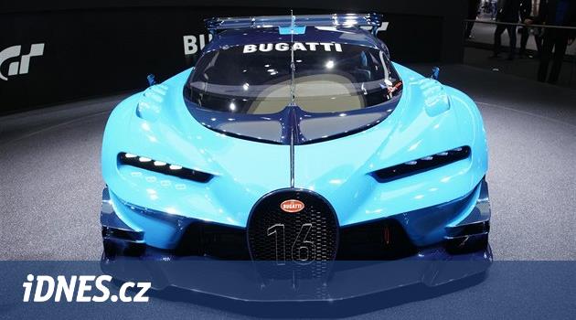 Nové bugatti přifrčelo z videohry. Láká na nástupce Veyronu - iDNES.cz