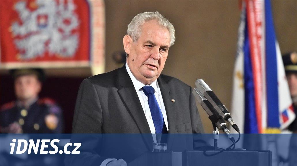 Zeman: Herman je usvědčený lhář, kvůli jeho strýci se nenechám vydírat ...