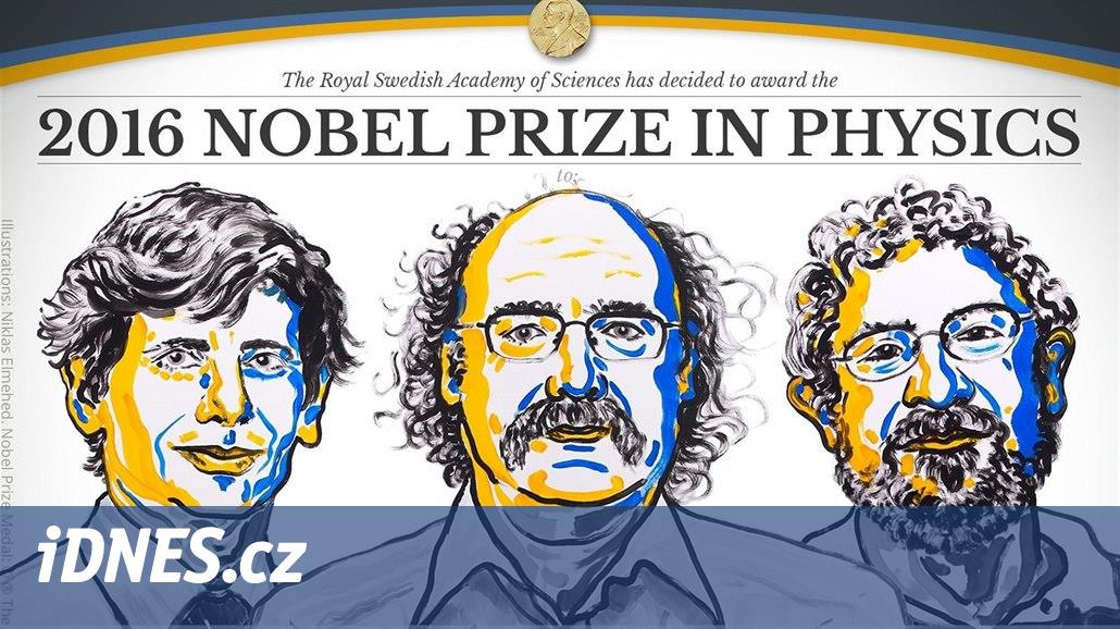 Nobelovu cenu za fyziku získali odborníci na exotickou hmotu - iDNES.cz