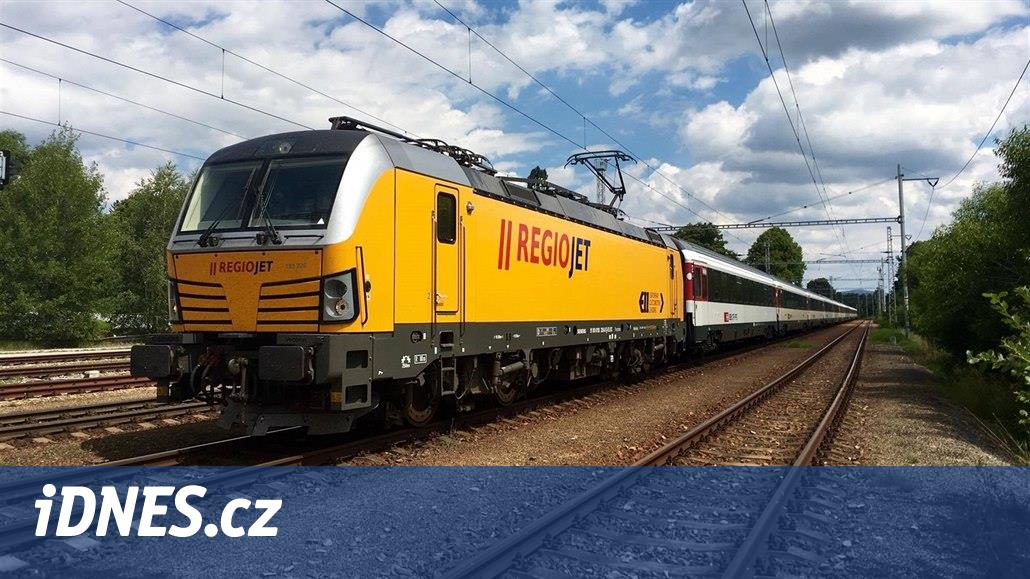 RegioJet zkracuje vlaky, potřebuje vagony na nové spoje do Brna - iDNES.cz