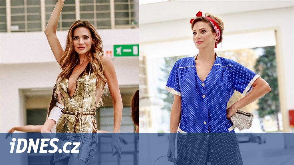 Andrea Verešová se proměnila v sexy tanečnici i uklízečku Milunu - iDNES.cz