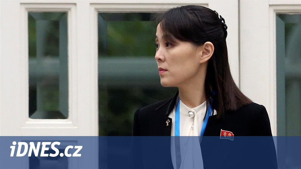 Jestli chcete klidně spát, nešiřte smrad, vzkázala Kimova sestra ...