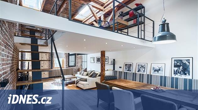 Loft v Nuslích chtěl změnu. Proměna stála 2,5 milionu korun - iDNES.cz