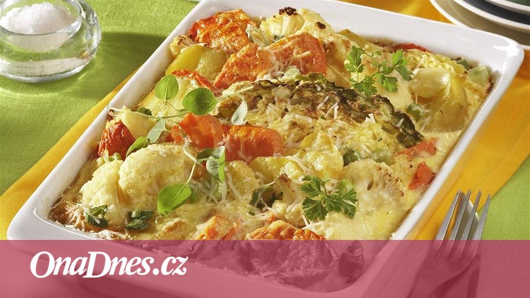 RECEPT DNE: Gratináda z mladé zeleniny - iDNES.cz