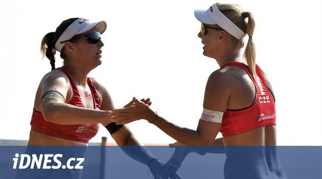 První prohra, ale Hermannová se Slukovou jsou dál ve hře o Tokio - iDNES.cz