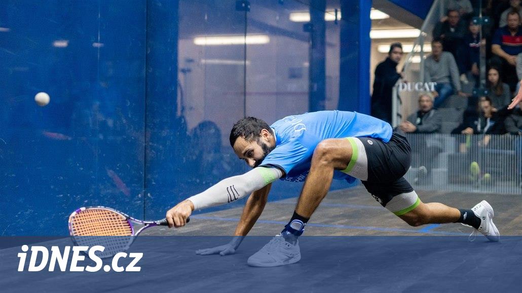 Squashista Mekbib vypadl na ME jako nejlepší z Čechů ve čtvrtfinále ...
