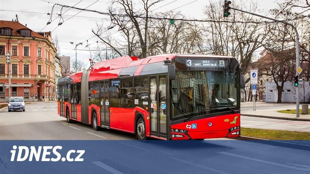 Trolejbusům v Českých Budějovicích staví trať, měří dva kilometry ...
