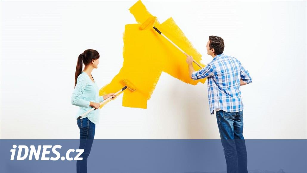 Staňte se malířem pokojů ve vlastním bytě, zvládnete to. Poradíme vám ...