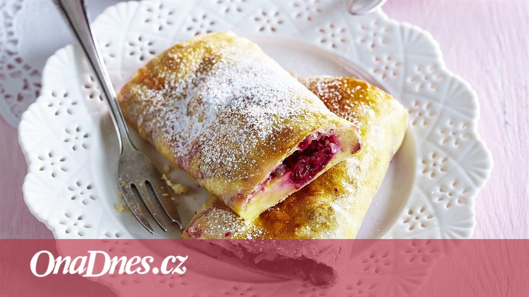 RECEPT DNE: Tažený závin s višněmi a pudinkem - iDNES.cz