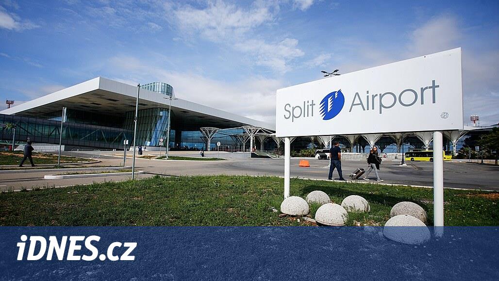 Letadlo z Prahy kontrolovali ve Splitu kvůli bombě, hrozba se ...
