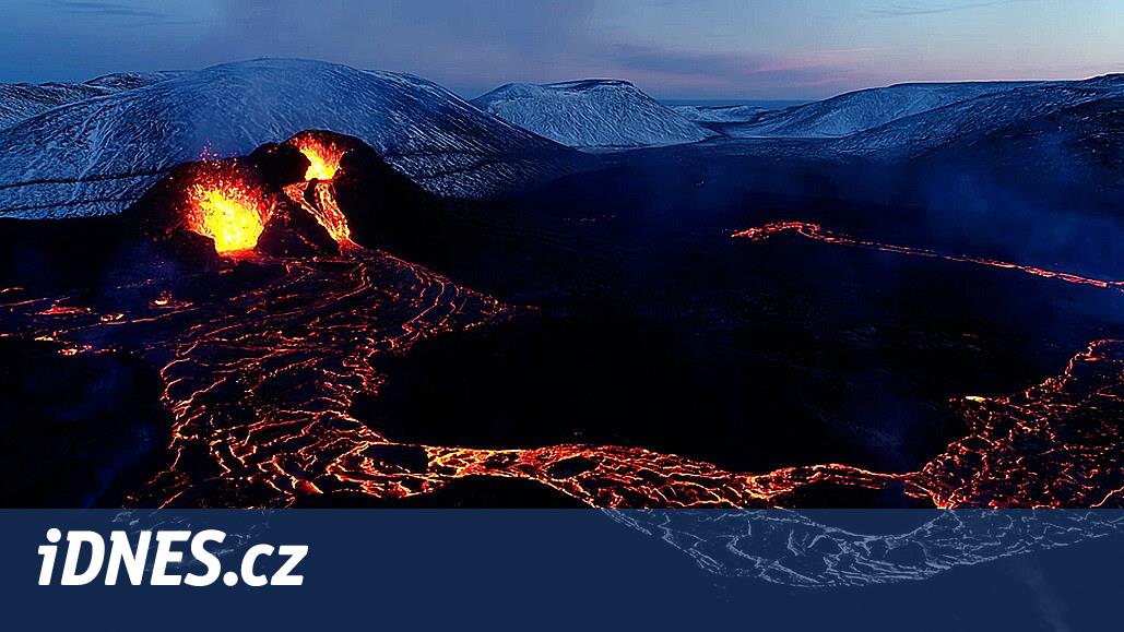 VIDEO: Je to krásný projev planety, říká filmař o erupci islandské ...