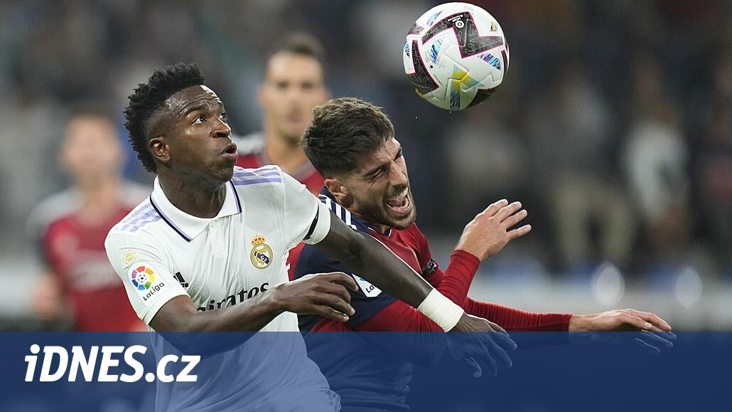 Real Madrid poprvé v sezoně ztratil body, doma remizoval s Osasunou ...