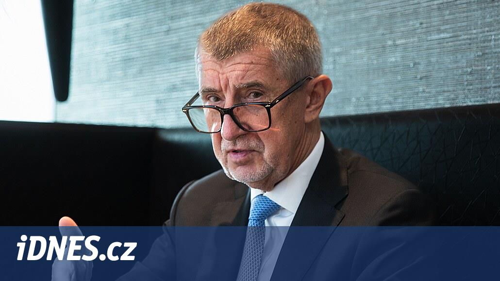 Volby 2023 | Andrej Babiš: Chci vést pozitivní kampaň - iDNES.cz