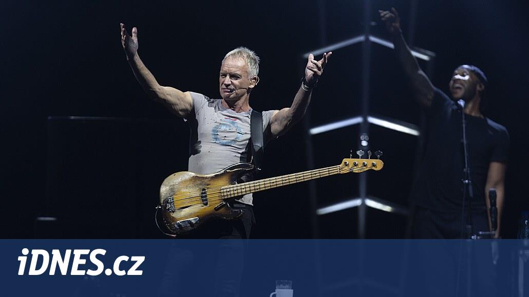 Sting se svými největšími hity zamíří příští rok do Pardubic - iDNES.cz