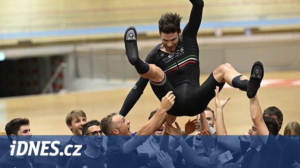 Ganna ujel světu. Rekord v hodinovce posunul o víc než kilometr - iDNES.cz