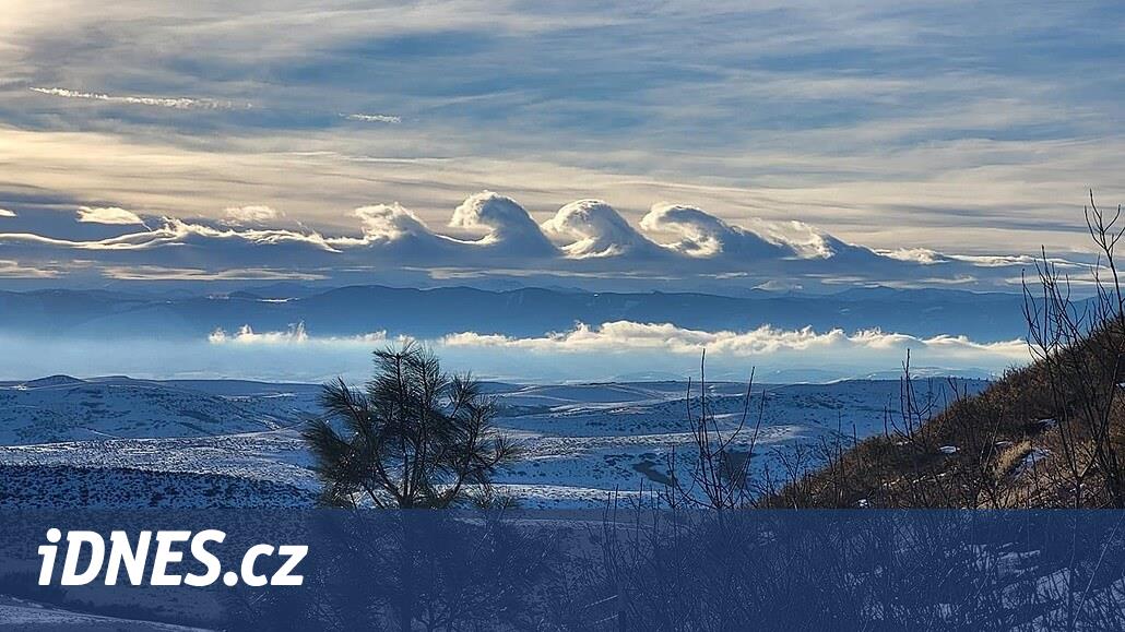 Když kouzlí počasí. Vzácné vlny z mraků uchvátily obyvatele Wyomingu ...