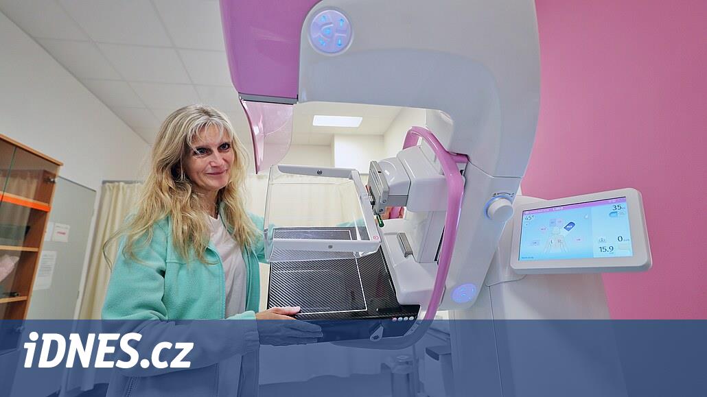 V Sokolově mají nový mamograf, odhalí tam desítky karcinomů prsu ročně ...