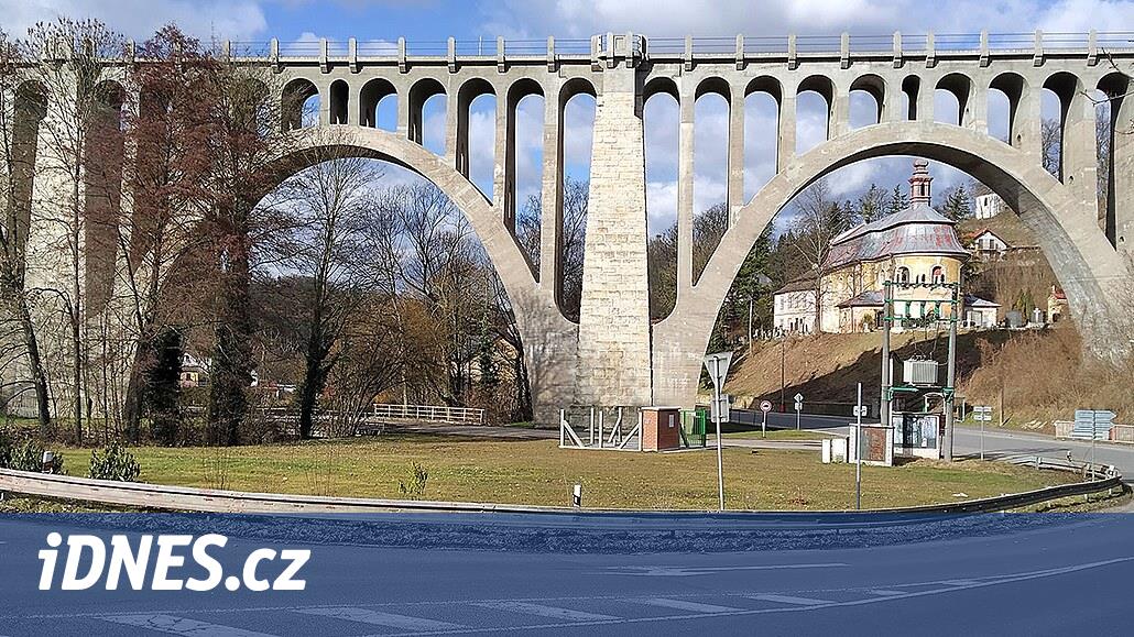 Nový Stránovský viadukt v Krnsku už stojí 100 let - iDNES.cz