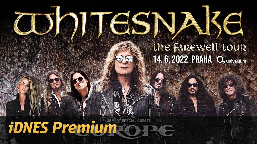 Vyrazte na rozlučkovou tour Whitesnake s hostem Europe. S iDNES Premium ...