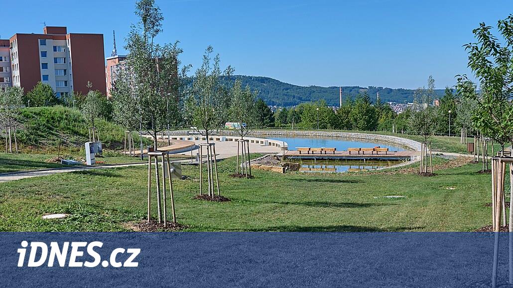 Zlín má nový biotop uprostřed sídliště, aby sloužil, musí zůstat čistý ...